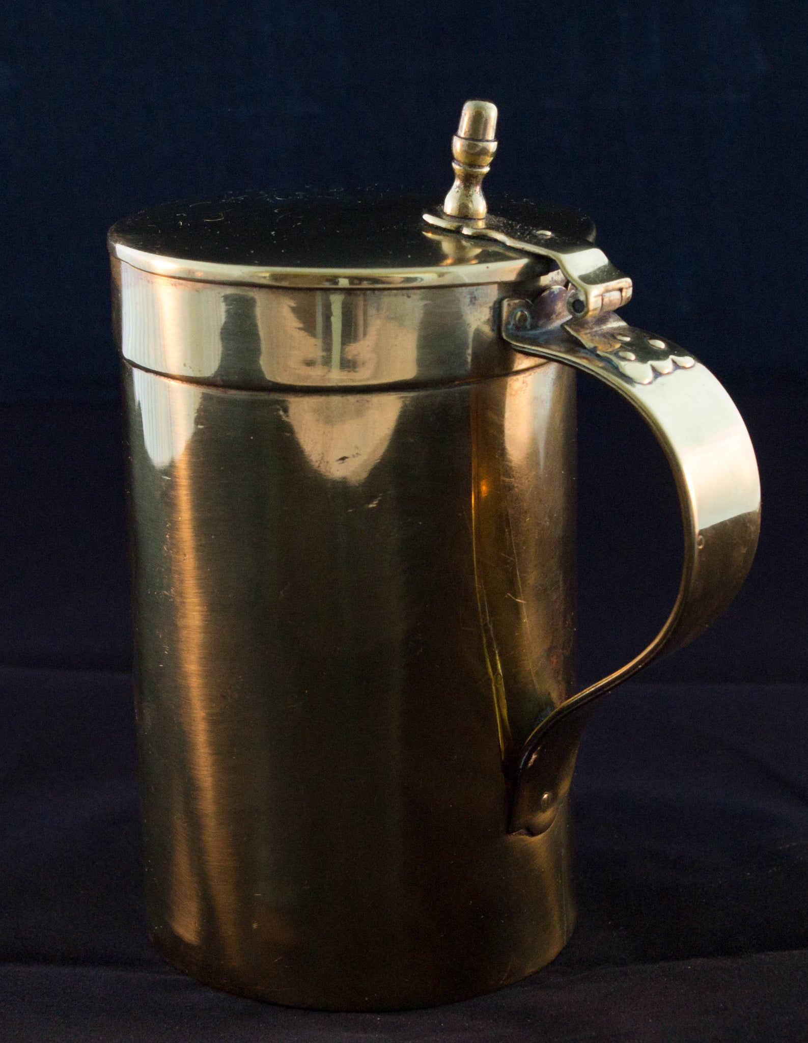 English Brass Tankard – Greenans Cottage